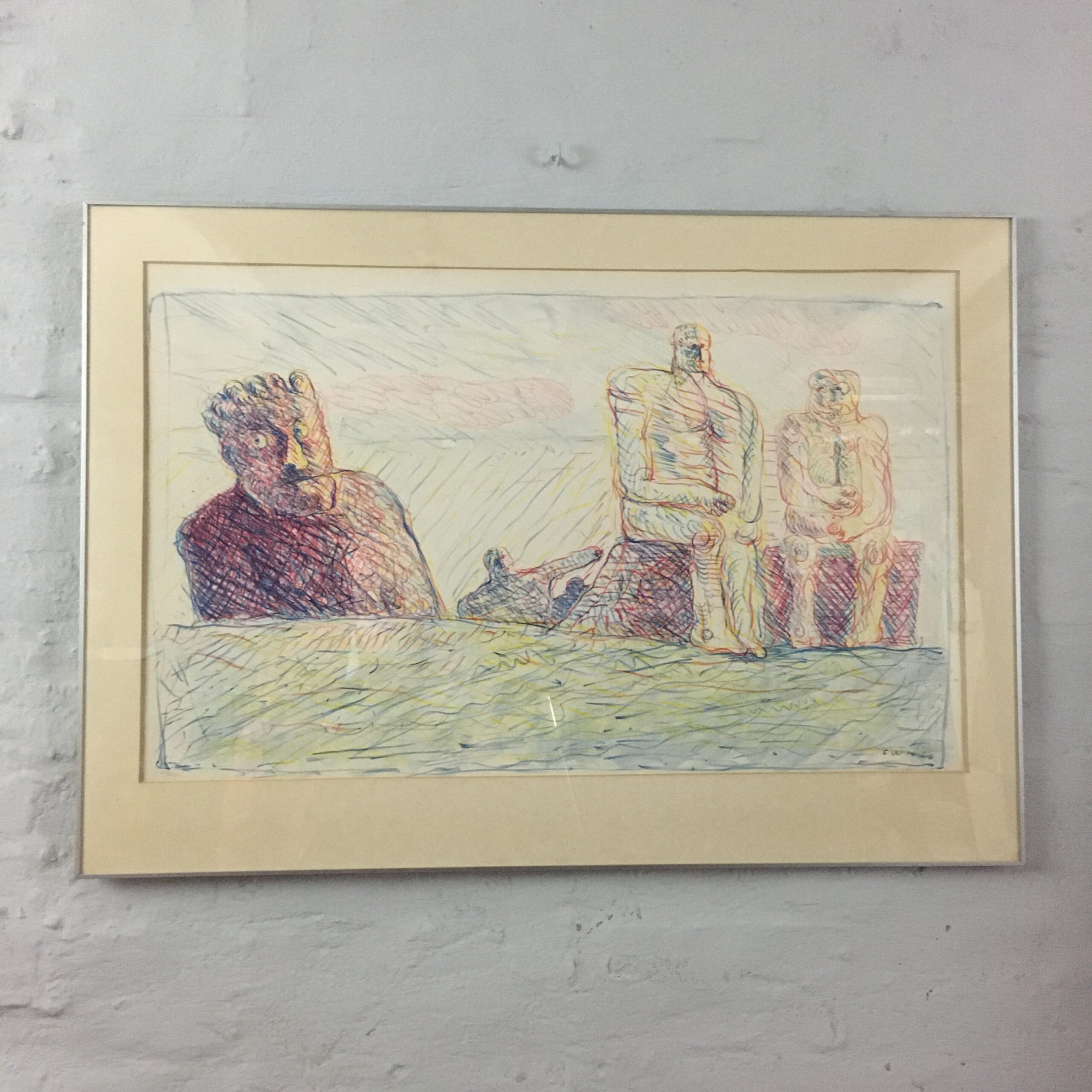 Svend Wiig Hansen: ”Mennesker ved havet”. – PW kunst